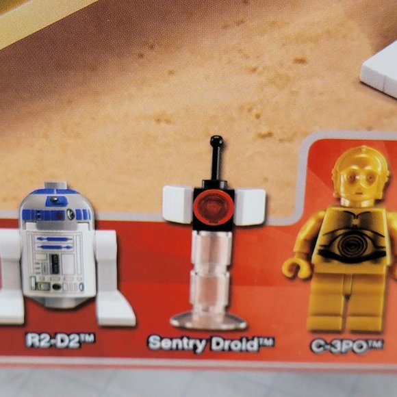 Lego | Toys | New Lego Star Wars 892 Luke Landspeeder C3po Skywalker R2d2 Droid Sandtrooper ...